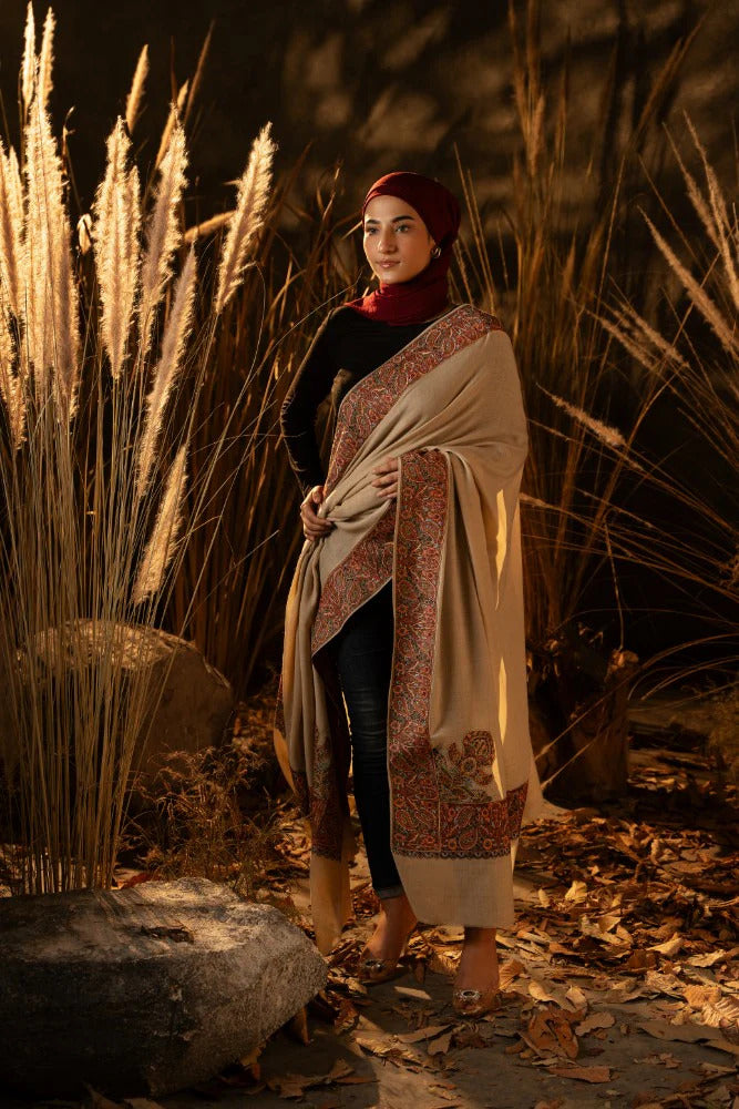 Floral Motif Border Skin – sarwat.pk